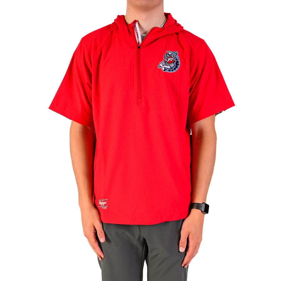Red Rawlings Hooded 1/2 sleeve with Chisel | St. Cloud Rox Baseball Club