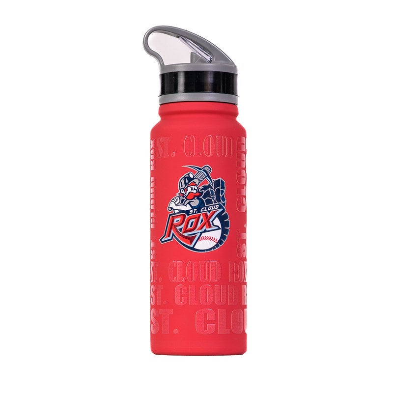 Red Rox Water Bottle | St. Cloud Rox Baseball Club